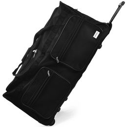 Monzana XXL Reisetasche mit Trolleyfunktion 160L schwarz