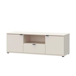 Möbel Kraft TV-Lowboard creme Maße (cm): B: 129,8 H: 43,9 T: 41.3 » Möbel Kraft