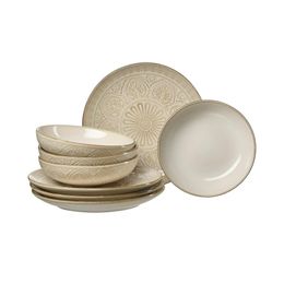 Ritzenhoff & Breker Ritzenhoff & Breker Tafelservice 8-teilig Omara beige Steinzeug/Steingut » Möbel Kraft