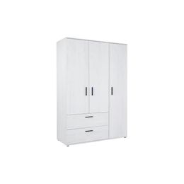 M&ouml;bel Kraft Kleiderschrank holzfarben Ma&szlig;e (cm): B: 130 H: 188 &raquo; M&ouml;bel Kraft