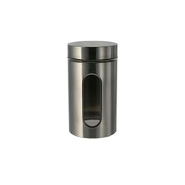 for friends Aufbewahrungsdose grau Glas,Edelstahl Ma&szlig;e (cm): H: 18 &Oslash;: 10.0 &raquo; M&ouml;bel Kraft
