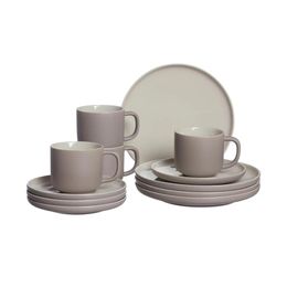 Ritzenhoff & Breker Ritzenhoff & Breker Kaffeeservice 12-teilig Jasper braun Steinzeug/Steingut Ma&szlig;e (cm): B: 30 H: 28 &raquo; M&ouml;bel Kraft