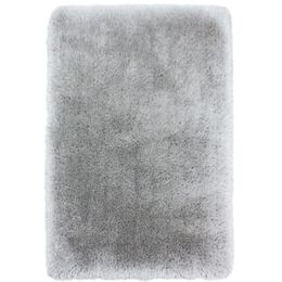 Superweicher Hochflor-Teppich - "Orwell". Farbe: Silber, 120x170 cm KADIMA DESIGN