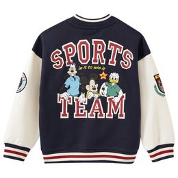 Topolino Micky Maus Sweatjacke im College-Style