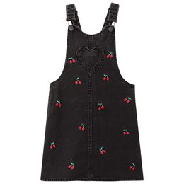 Topolino M&auml;dchen Jeanskleid mit Kirschen-Stickerei