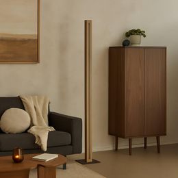 Elobra LED-Stehleuchte Chile S, eiche/granit, H&ouml;he 152 cm, dimmbar