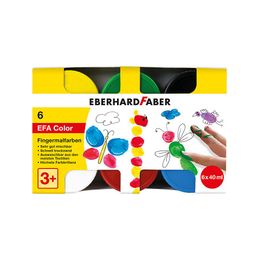 Eberhard Faber Fingerfarbe - 6x 40 ml - 19% | Kinder-kreativspielzeug
