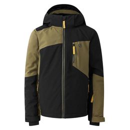 Dare 2b Ski-/ Snowboardjacke "Ripper" in Khaki/ Schwarz - 48% | Größe 140 | Kinder-outdoor-jacken
