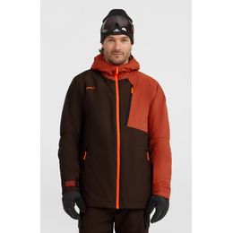 O`Neill O'Neill Ski-/ Snowboardjacke in Braun/ Hellbraun - 39% | Größe M | Herren-outdoorjacken