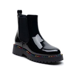 Foreverfolie Chelsea-Boots in Schwarz - 52% | Größe 40 | Stiefeletten