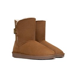 ISLAND BOOT Winterstiefel "Boulder" in Hellbraun - 81% | Größe 37 | Damen-stiefel