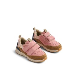 Wheat Leder-Sneakers "Alin" in Rosa/ Hellbraun/ Dunkelblau - 55% | Größe 31 | Kindersneakers