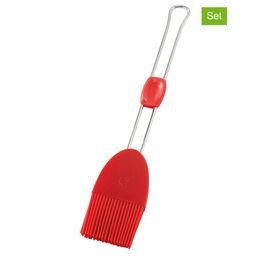 Dr. Oetker 2er-Set: Backpinsel "Flexxibel" in Rot - (L)26 cm - 24% | Kuechenhelfer