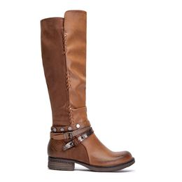 Foreverfolie Stiefel in Camel - 42% | Größe 38 | Damen-stiefel