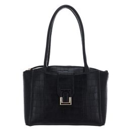 Picard Schultertasche "Cocco" in Schwarz - (B)34 x (H)24 cm - 51% | Damen-taschen