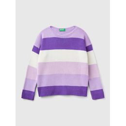 Benetton Pullover in Lila - 36% | Größe 140 | Kinder-pullover
