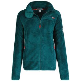 Geographical Norway Fleecejacke "Upaline" in Grün - 71% | Größe 176 | Kids-fleecejacken-fleecepullover