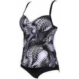arena Tankini "Zora" in Schwarz/ Wei&szlig; - 53% | Gr&ouml;&szlig;e 42 | Damen-bademode