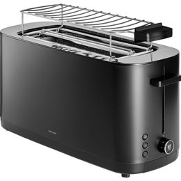 Zwilling Toaster Zwilling Enfinigy, Schwarz, Metall, Br&ouml;tchenaufsatz, Auftaufunktion, Aufw&auml;rmfunktion, Bagel-Funktion, K&uuml;chenger&auml;te, Toaster