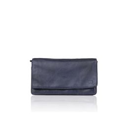 Bellicci Leder-Geldbörse "Cosette" in Dunkelblau - (B)17 x (H)10 x (T)3 cm - 49% | Portemonnaies-etuis