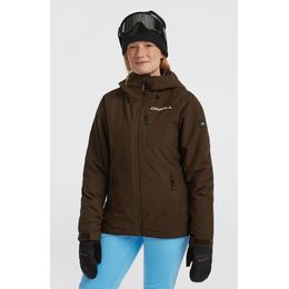 O`Neill O'Neill Ski-/ Snowboardjacke in Braun - 57% | Gr&ouml;&szlig;e M | Damen-outdoorjacken