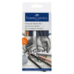 Faber-Castell Zeichenset "Kohle" - 7 Teile - 14% | Schulzubehoer