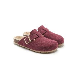 BABUNKERS Family Clogs in Dunkelrot - 50% | Größe 39 | Damen-pantoletten