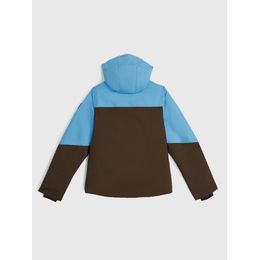 O`Neill O'Neill Ski-/ Snowboardjacke in Hellblau/ Braun/ Beige - 48% | Gr&ouml;&szlig;e 128 | Kinder-outdoor-jacken