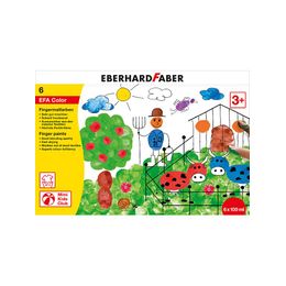 Eberhard Faber Fingerfarbe - 6x 100 ml - 16% | Kinder-kreativspielzeug