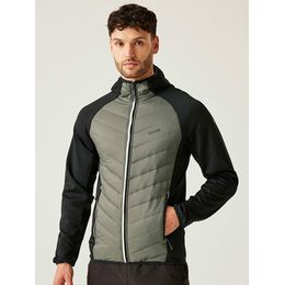 Regatta Hybridjacke "Andreson VIII" in Khaki/ Schwarz - 66% | Größe L | Herren-outdoorjacken
