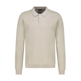 Eight2Nine Poloshirt in Creme - 55% | Größe XL | Herren-plussize
