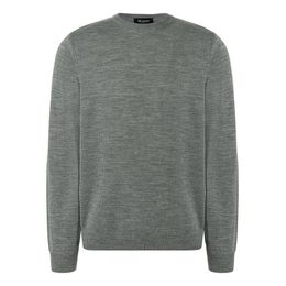 Maerz Muenchen Wollpullover in Grau - 62% | Größe 50 | Herren-plussize