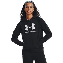 Under Armour Hoodie "Rival" in Schwarz - 41% | Größe M | Damen-sweatshirts-jacken