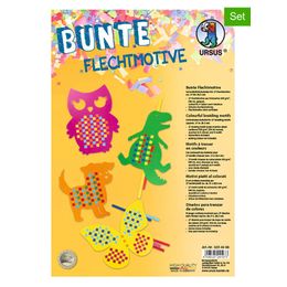 URSUS Kreativset "Bunte Flechtmotive" in Bunt - 37% | Schulzubehoer