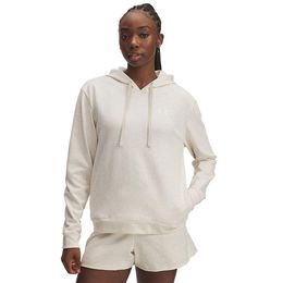 Under Armour Hoodie ''Rival Terry'' in Creme - 30% | Größe XXL | Damen-sweatshirts-jacken