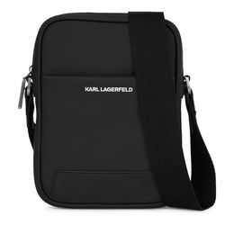K by KARL LAGERFELD Karl Lagerfeld Crossbody Bags - Umh&auml;ngetasche mit minimalistischem Logo - Gr. unisize - in Schwarz - f&uuml;r Damen
