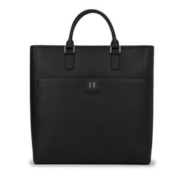 K by KARL LAGERFELD Karl Lagerfeld Shopper - K/Monogram Tote Bag aus Leder - Gr. unisize - in Schwarz - für Damen