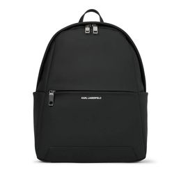 K by KARL LAGERFELD Karl Lagerfeld Rucks&auml;cke - Rucksack mit minimalistischem Logo - Gr. unisize - in Schwarz - f&uuml;r Damen