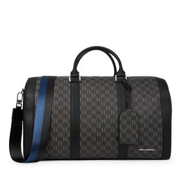 K by KARL LAGERFELD Karl Lagerfeld Crossbody Bags - K/Monogram Kanvas Weekender-Tasche - Gr. unisize - in Schwarz - f&uuml;r Damen