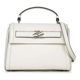 K by KARL LAGERFELD Karl Lagerfeld Crossbody Bags - K/Autograph kleine Handtasche mit oberem Tragegrif - Gr. unisize - in Wei&szlig; - f&uuml;r Damen