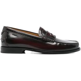 Bally Loafer - Flat Shoes Purple - Gr. UK_8 - in Orange - f&uuml;r Damen