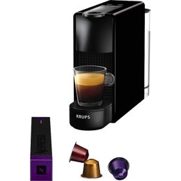 Nespresso Kapselmaschine »XN1108 Essenza Mini von Krups« Pumpendruck: 19 Bar, inkl. Willkommenspaket mit 7 Kapseln schwarz