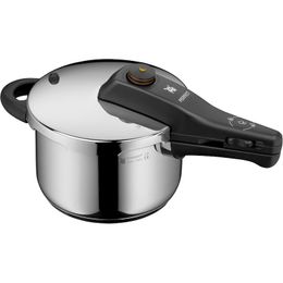 WMF Schnellkochtopf &raquo;Perfect Dampfkochtopf&laquo; Cromargan Edelstahl Rostfrei 18/10 edelstahlfarben/schwarz