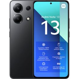 Xiaomi Smartphone »Redmi Note 13 8+128GB« Midnight Black Midnight Black 108 MP Ultra-Clear-Modus