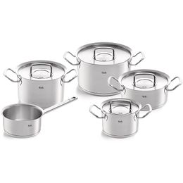 Fissler Topf-Set »ORIGINAL-PROFI COLLECTION Edelstahl-Topfset« je 1 Kochtopf 16/20/24 cm, Kasserolle 16 cm, Bratentopf 20 cm, 7 Stk. tlg....
