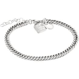Liebeskind Berlin Armband »Schmuck Geschenk Edelstahl Armkette Herz« silberfarben 21 cm Armband aus Edelstahl mit Herzanhänger im grafischen Design...