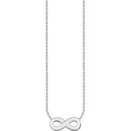 Thomas Sabo Kette mit Anhänger »Infinity-Anhänger« silberfarben 45 Kette mit Infinity-Anhänger