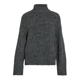Vila Strickpullover 'VIMARLEY' Damen Gr&ouml;&szlig;e M grau
