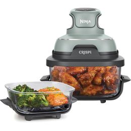 Ninja Heißluftfritteuse »CRISPi 4-in-1 Sage - FN101EUSG« 1700 W tragbar sage Grün