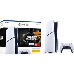 Playstation 5 Konsolen-Set »PS5 Disk Call of Duty: Black Ops 6 Bundle« 1.000 GB 1 TB weiß/schwarz Entdecke ein noch fesselnderes Spielerlebnis mit...